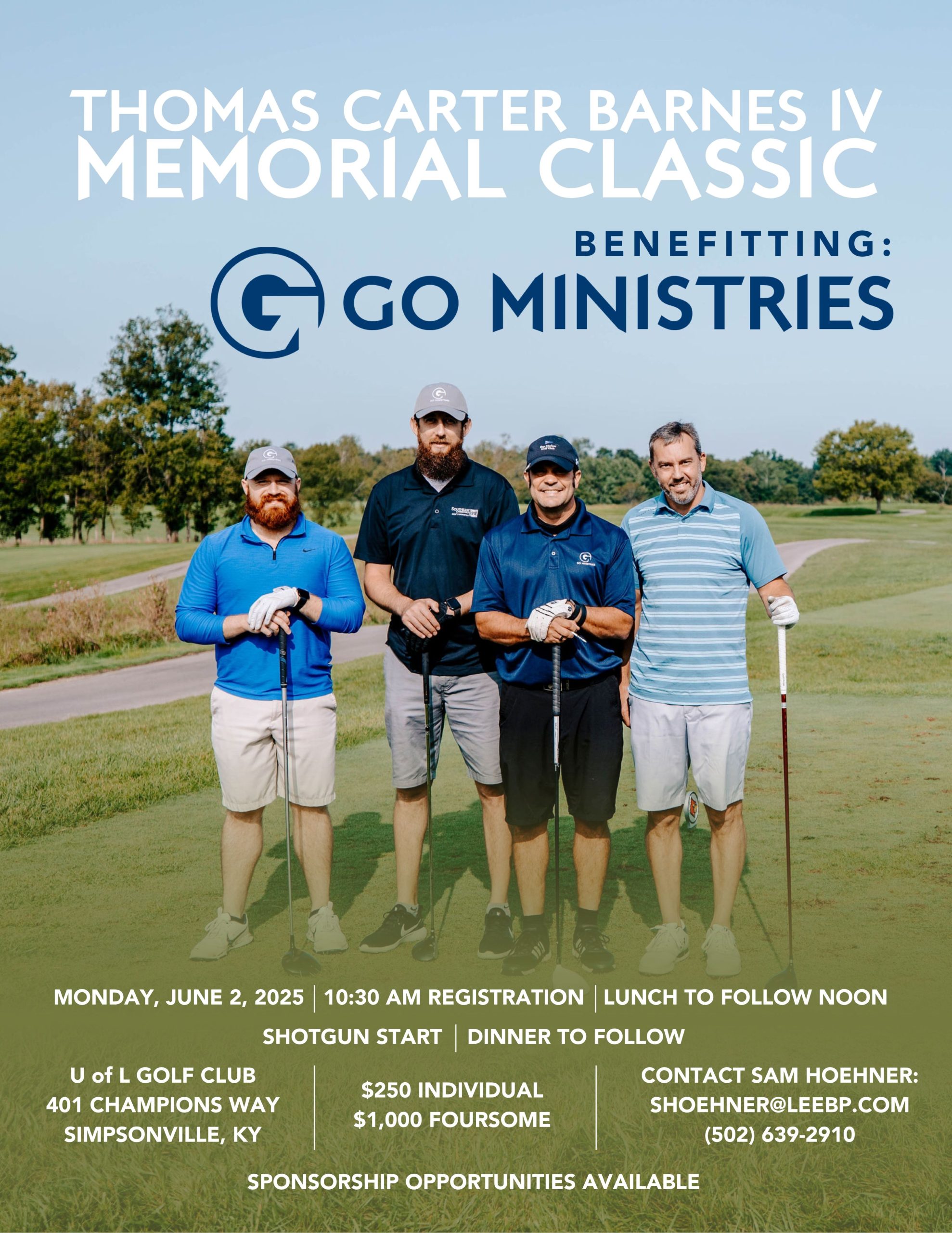 TCB IV Golf Scramble – GO Ministries